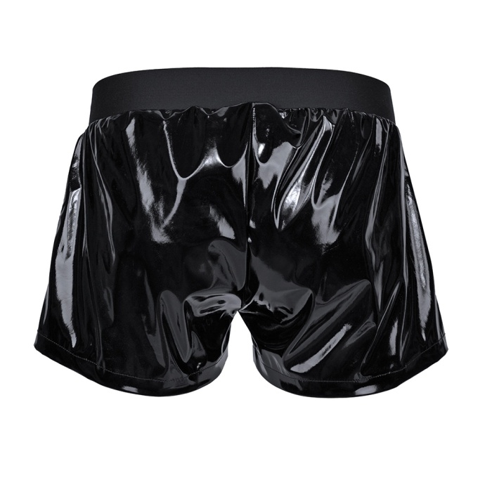 Short en vinyle noir sur Dark-Ink.com